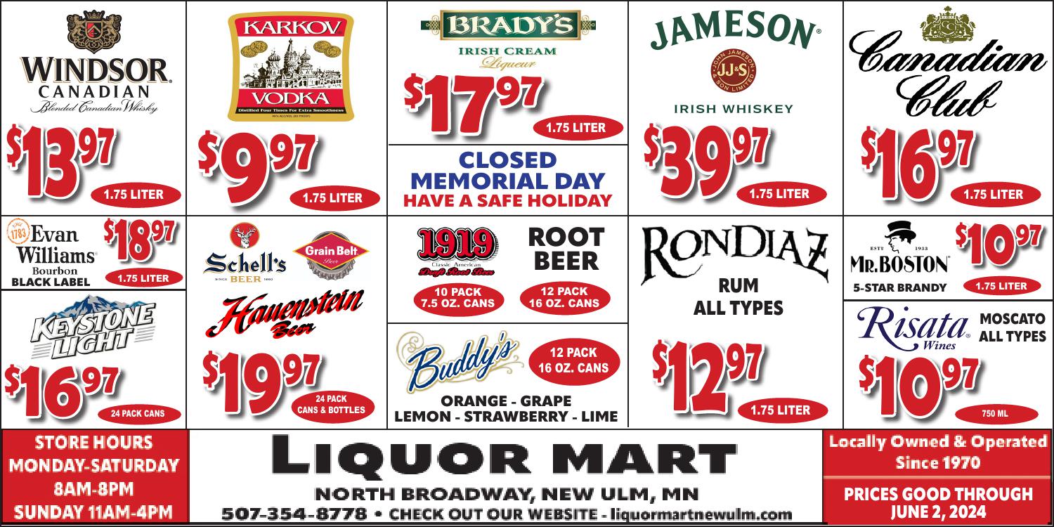 Weekly Specials – Liquor Mart